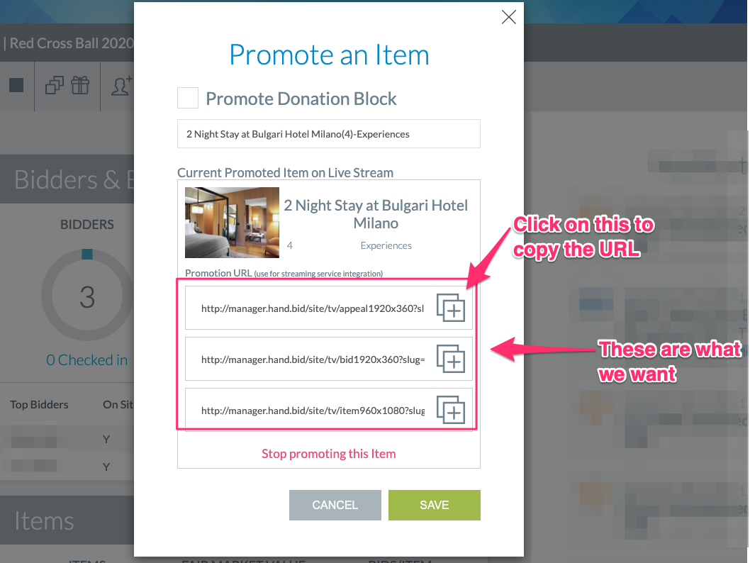 Integrate Handbid Data into your Live Stream Software (OBS example)