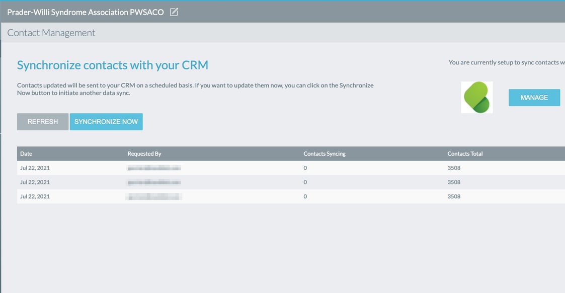Connect Your Organization's CRM to Handbid