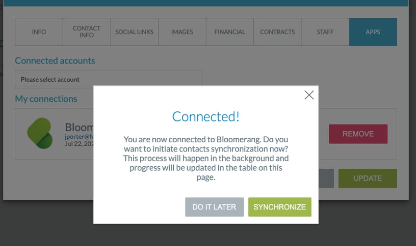 Connect Your Organization's CRM to Handbid