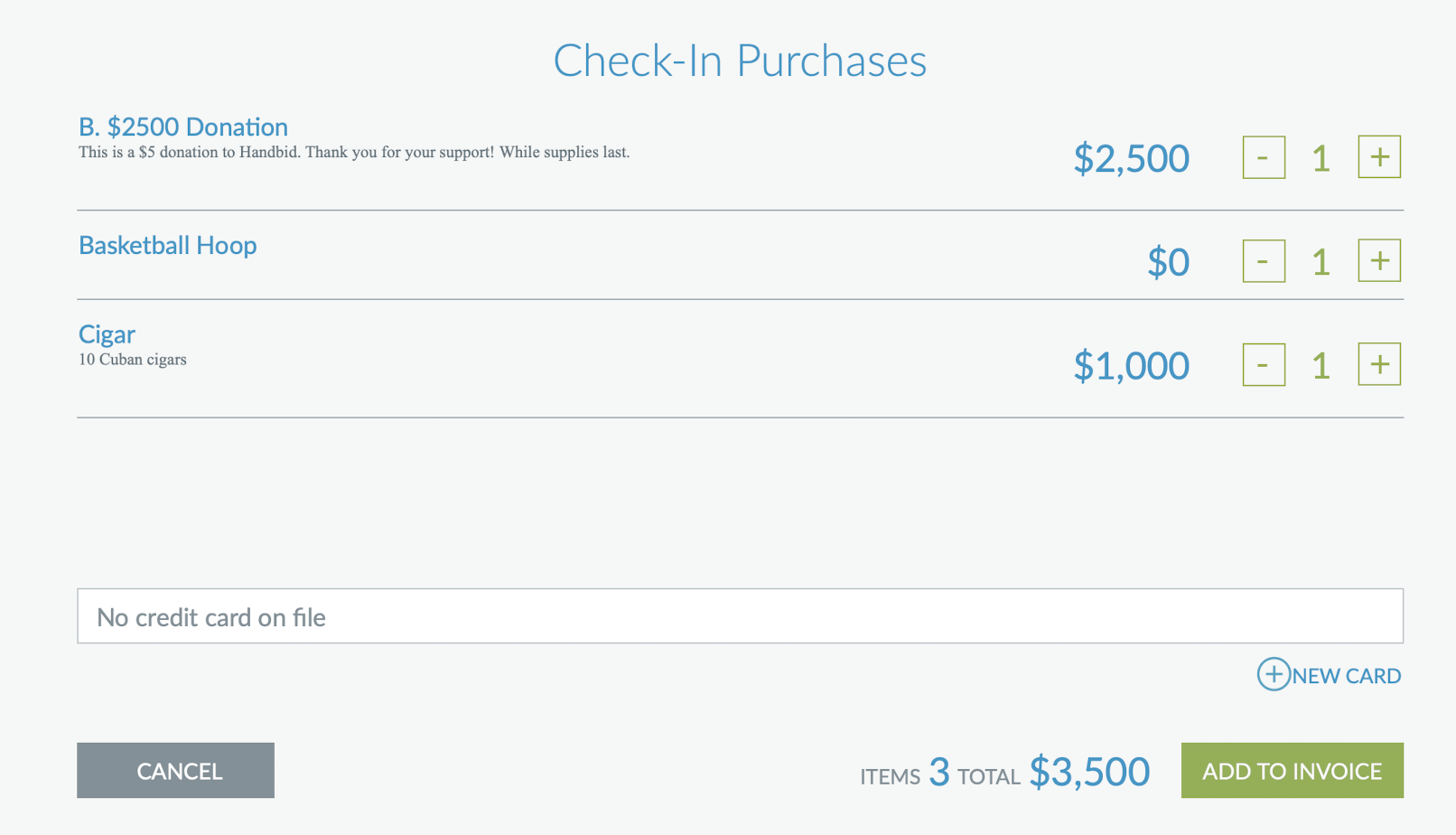 iPad Guest List Check-in