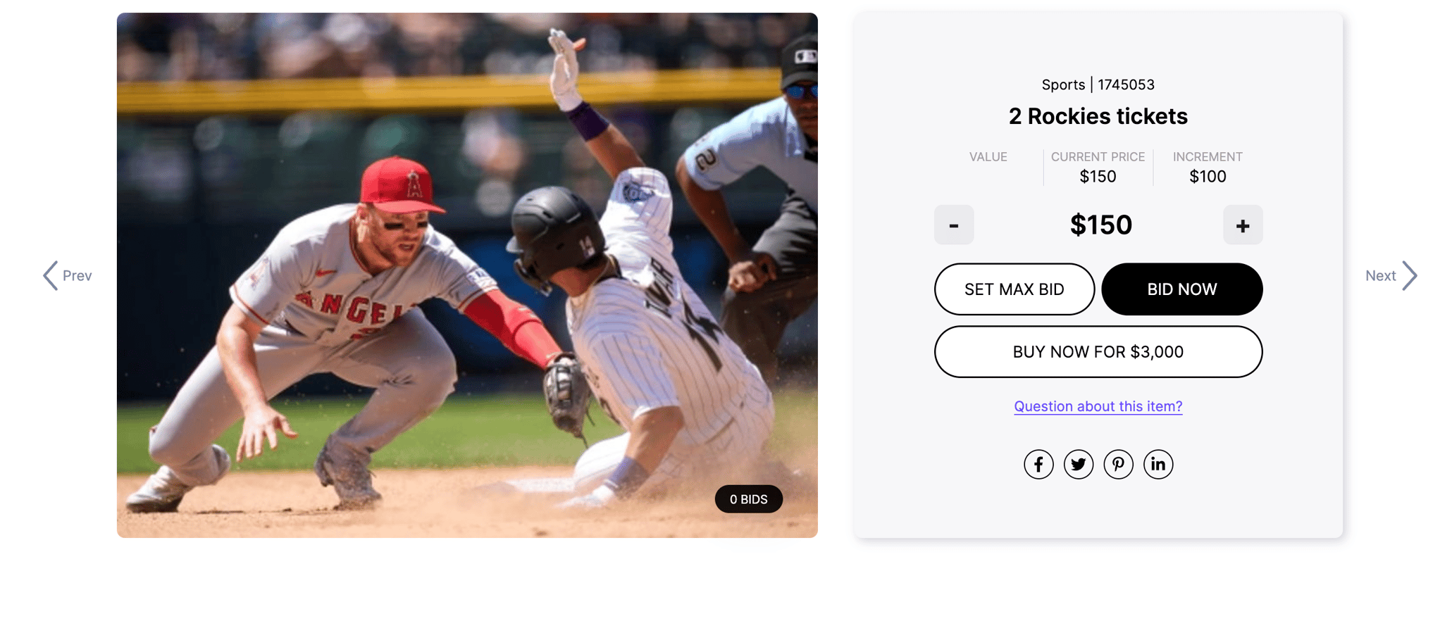 Share and Promote your Auction Using the App
