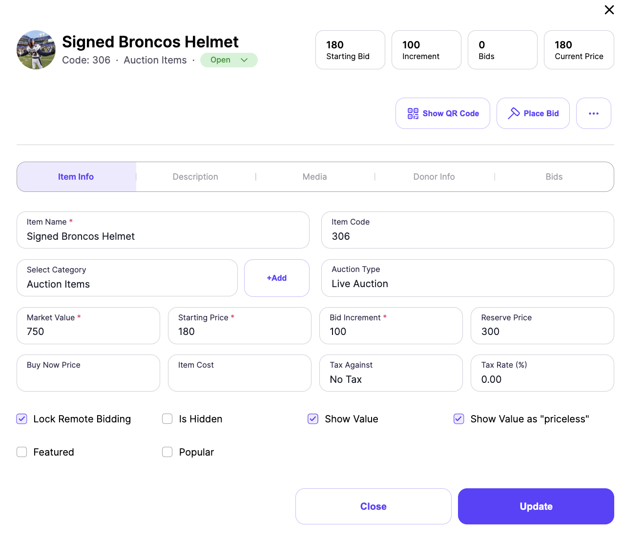 Creating Display Sheets / Display Cards / Display Table Cards