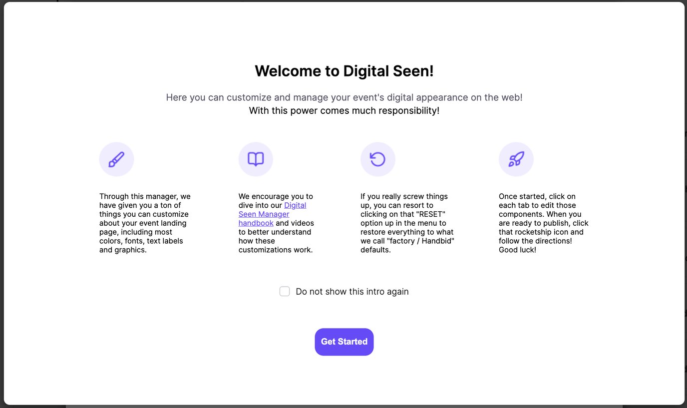 Brand your Event Site with Digital Seen: Theme Editor