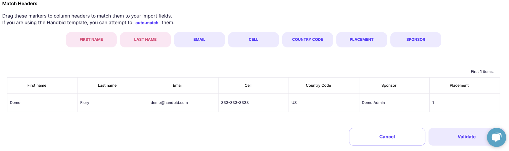 Invite List