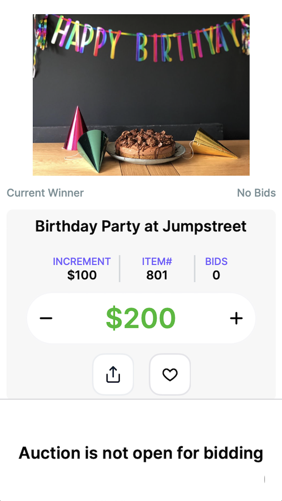 Previewing Your Auction