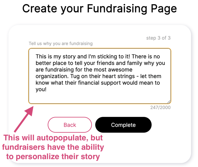 How to Create a New Individual Fundraiser, Fundraiser Page & Update ...